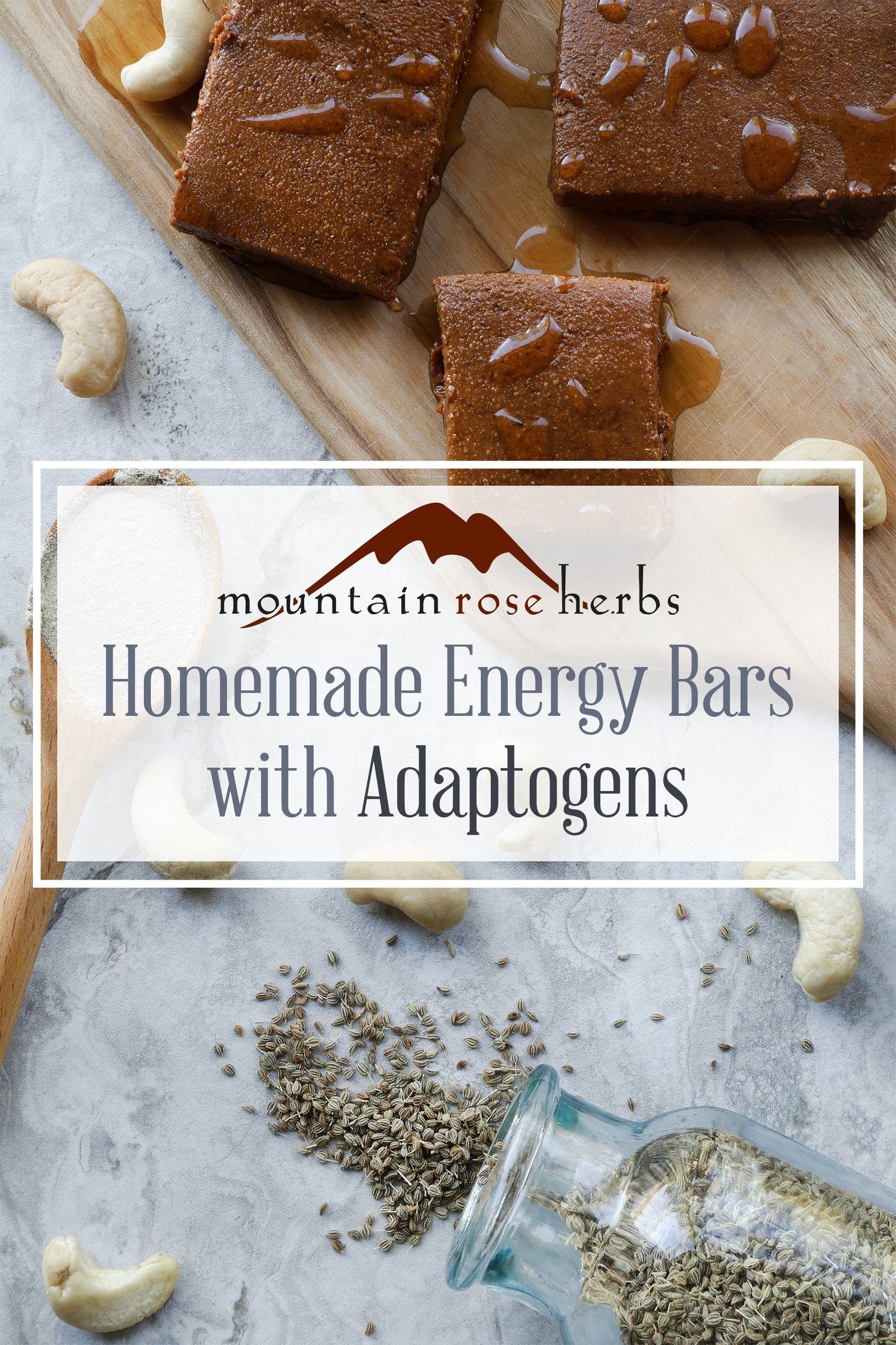 Homemade Energy Bars with Adaptogens