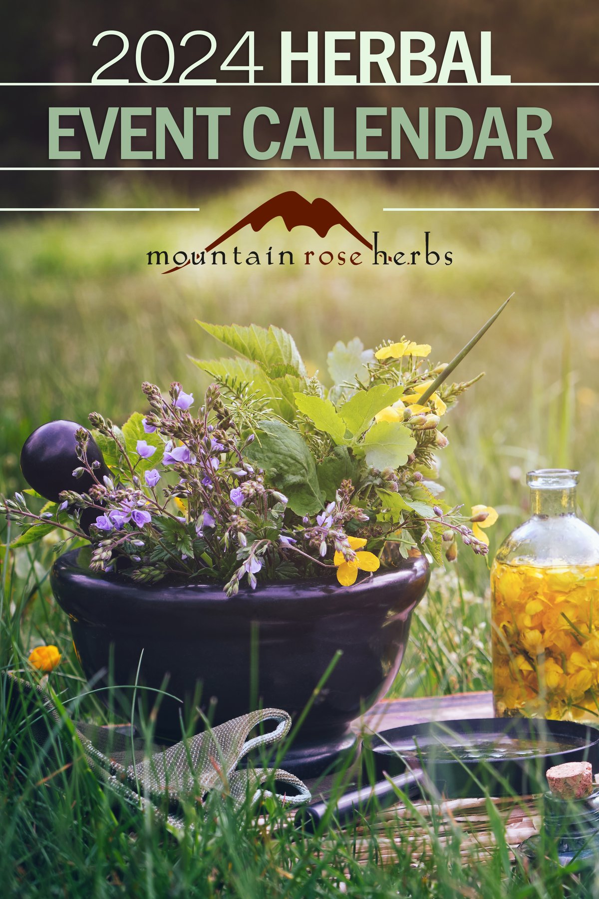 2024 Herbal Events Calendar by Mountain Rose Herbs