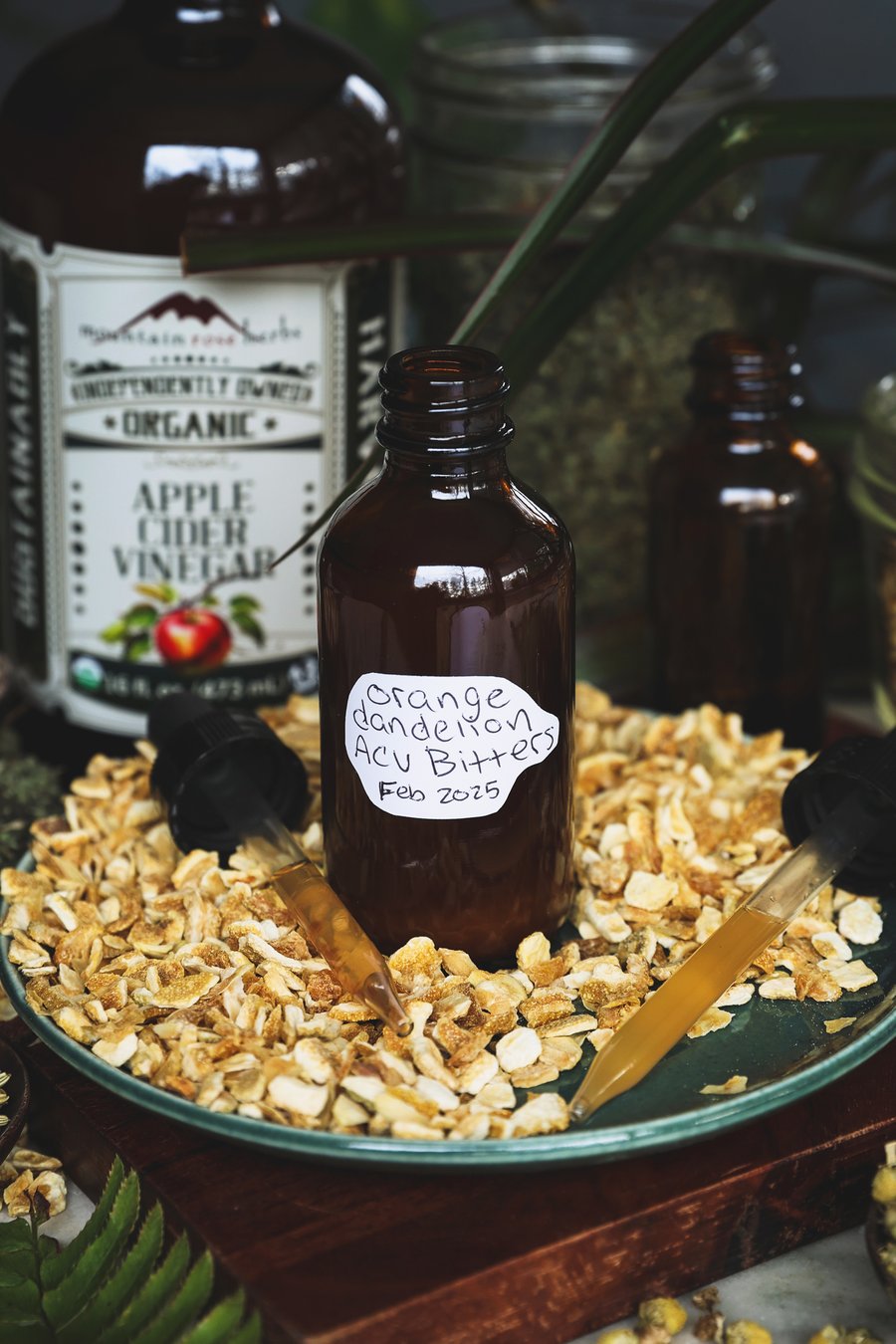 Practicing Sober Herbalism: How to Make Vinegar-Based Bitters