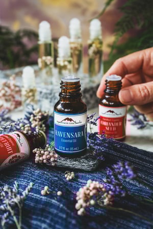 Wind Element Perfume Recipe with Essential Oils: Head in the Clouds Blend