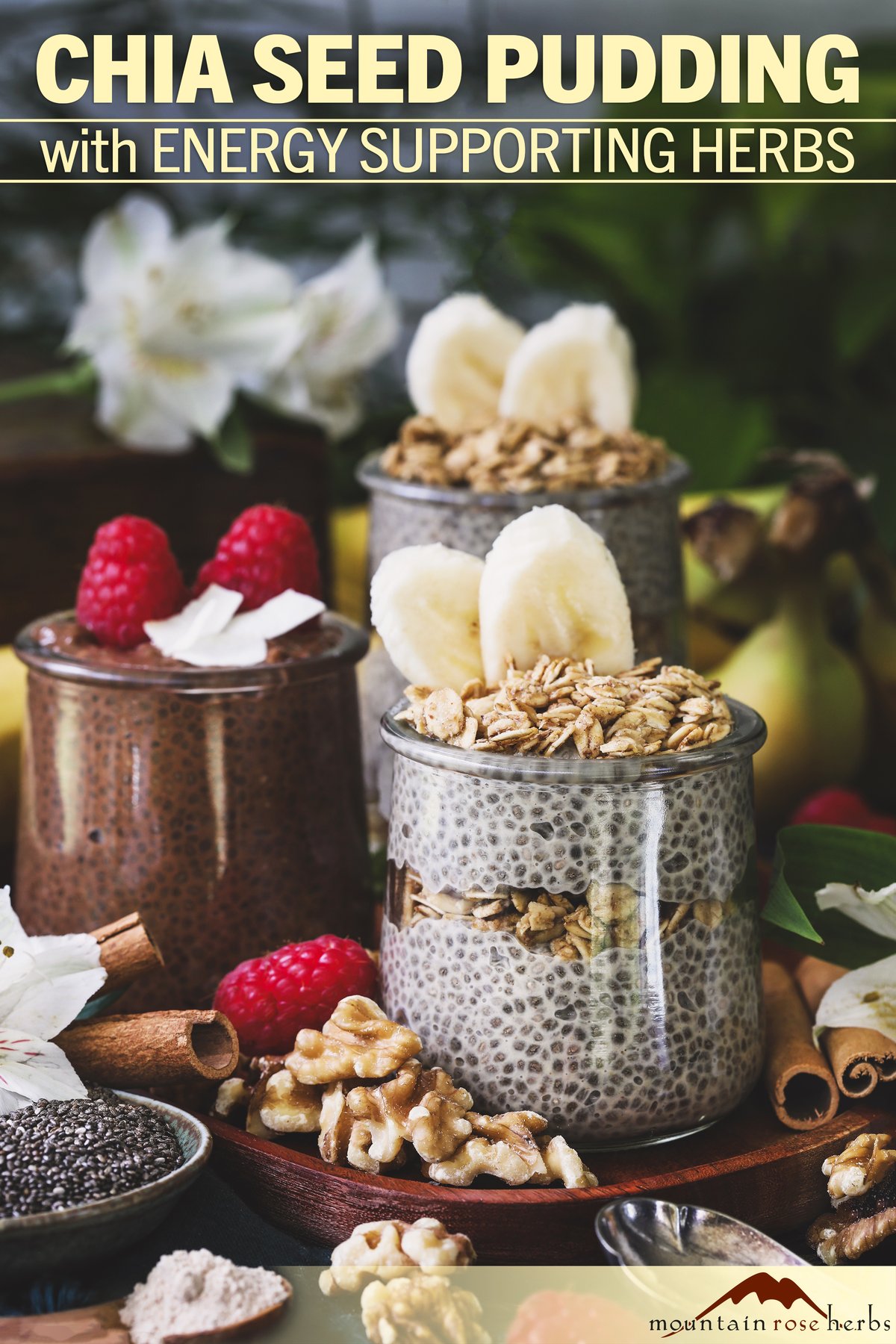 Chia Seed Pudding Recipe With Energy-Supporting Herbs
