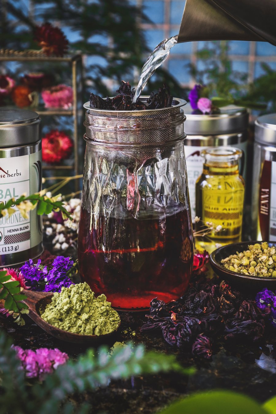 Herbal Hair Care & Natural Hair Color