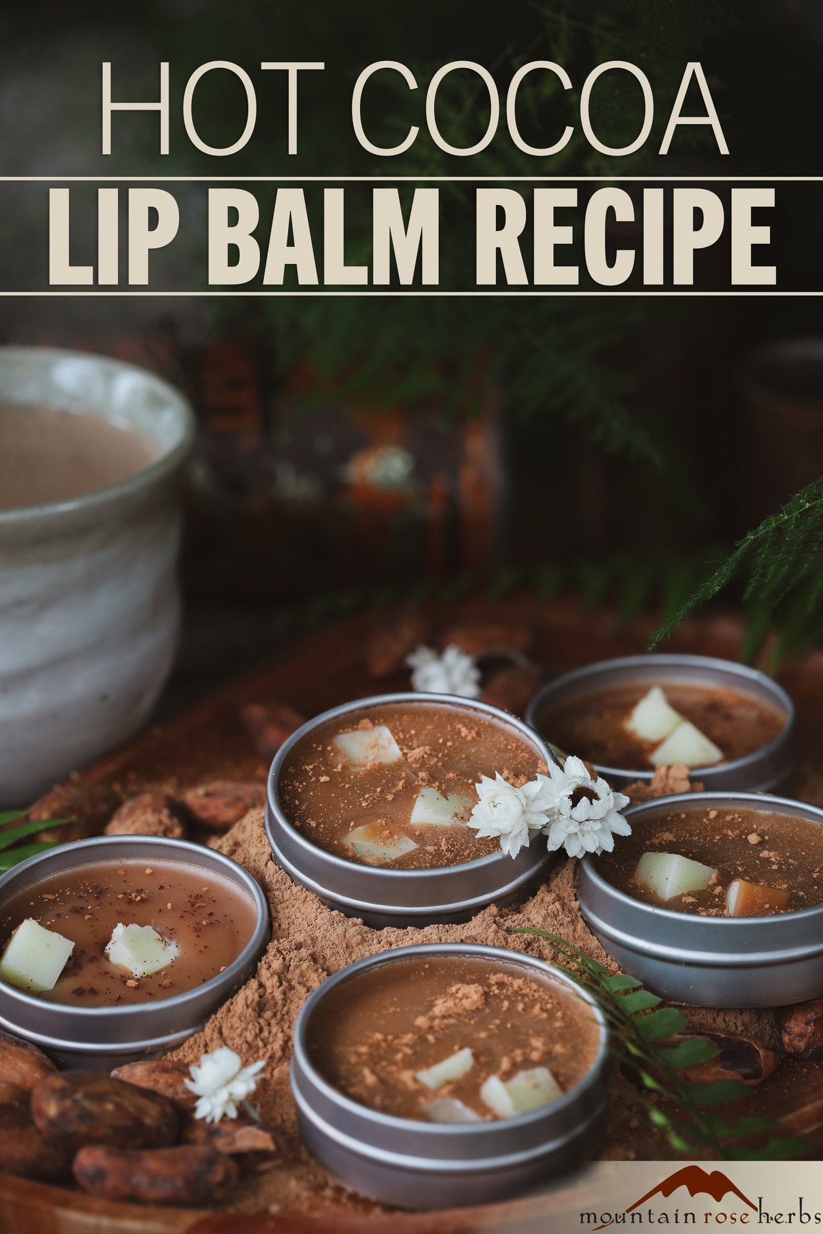Homemade Hot Cocoa Lip Balm Recipe