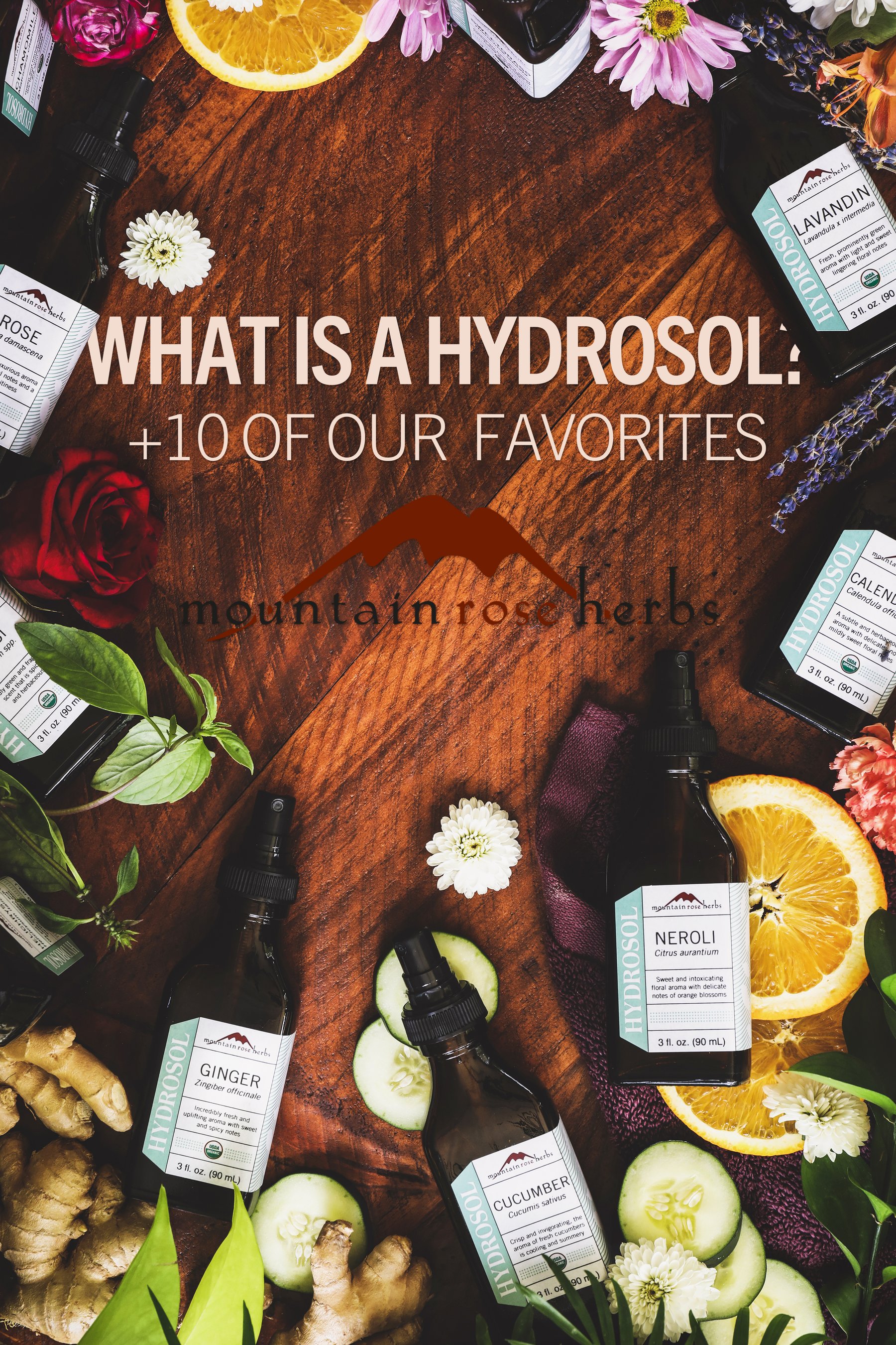 10 Ways to Use Hydrosols + Our Favorites