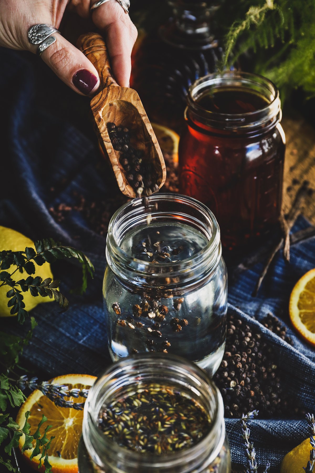 How to Make Herb-Flavored Alcohol + 3 DIY Herbal Spirit Blends