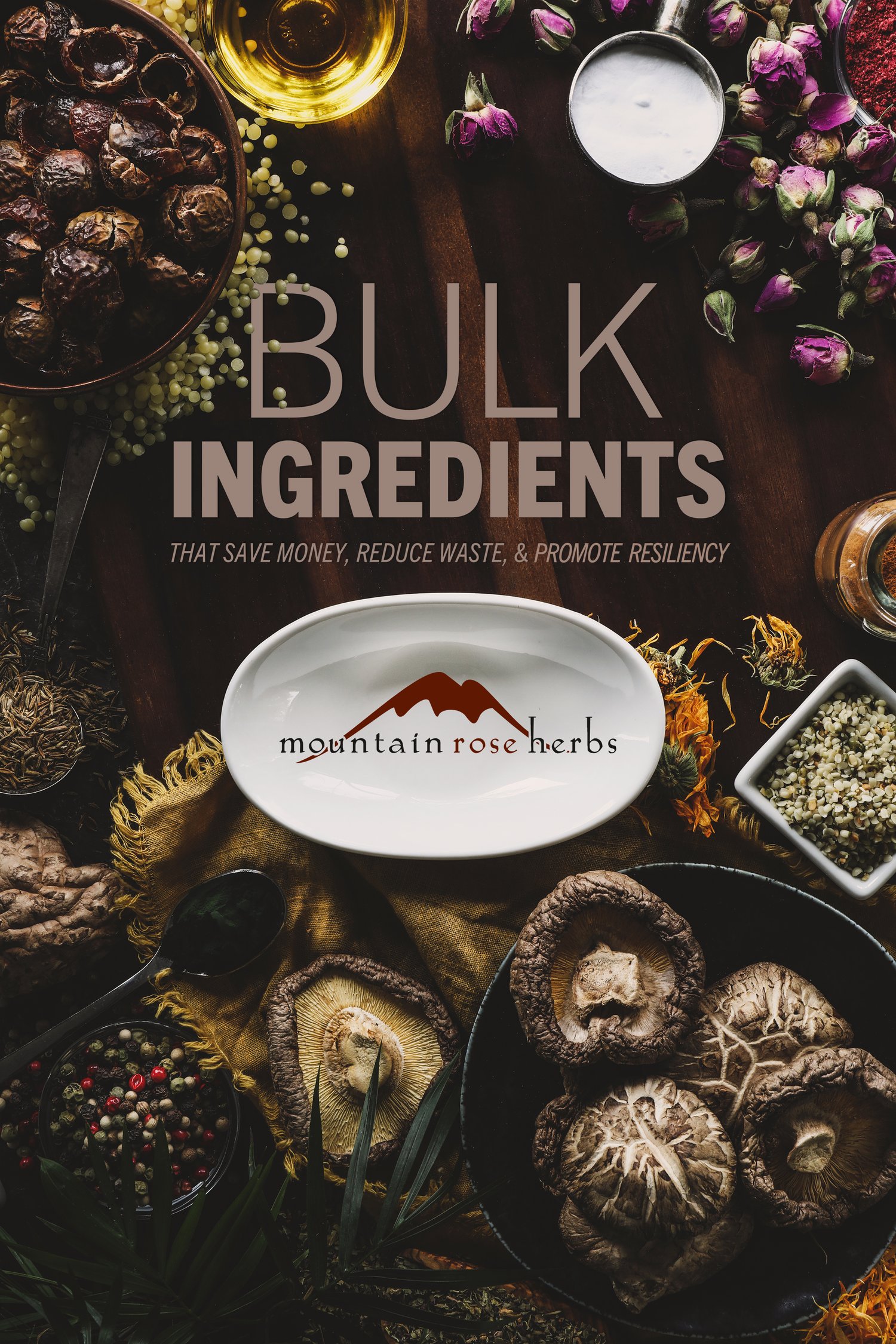 Bulk Ingredients That Save Money, Reduce Waste, & Promote Resiliency