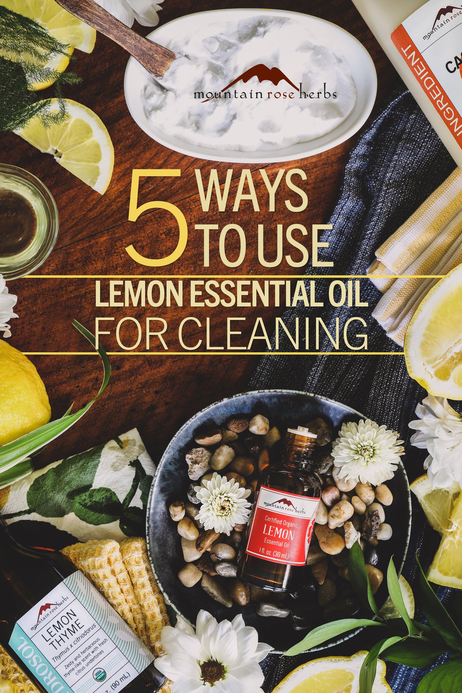 Lemon Essential Oil: 5 Ways to Clean Your Home Naturally