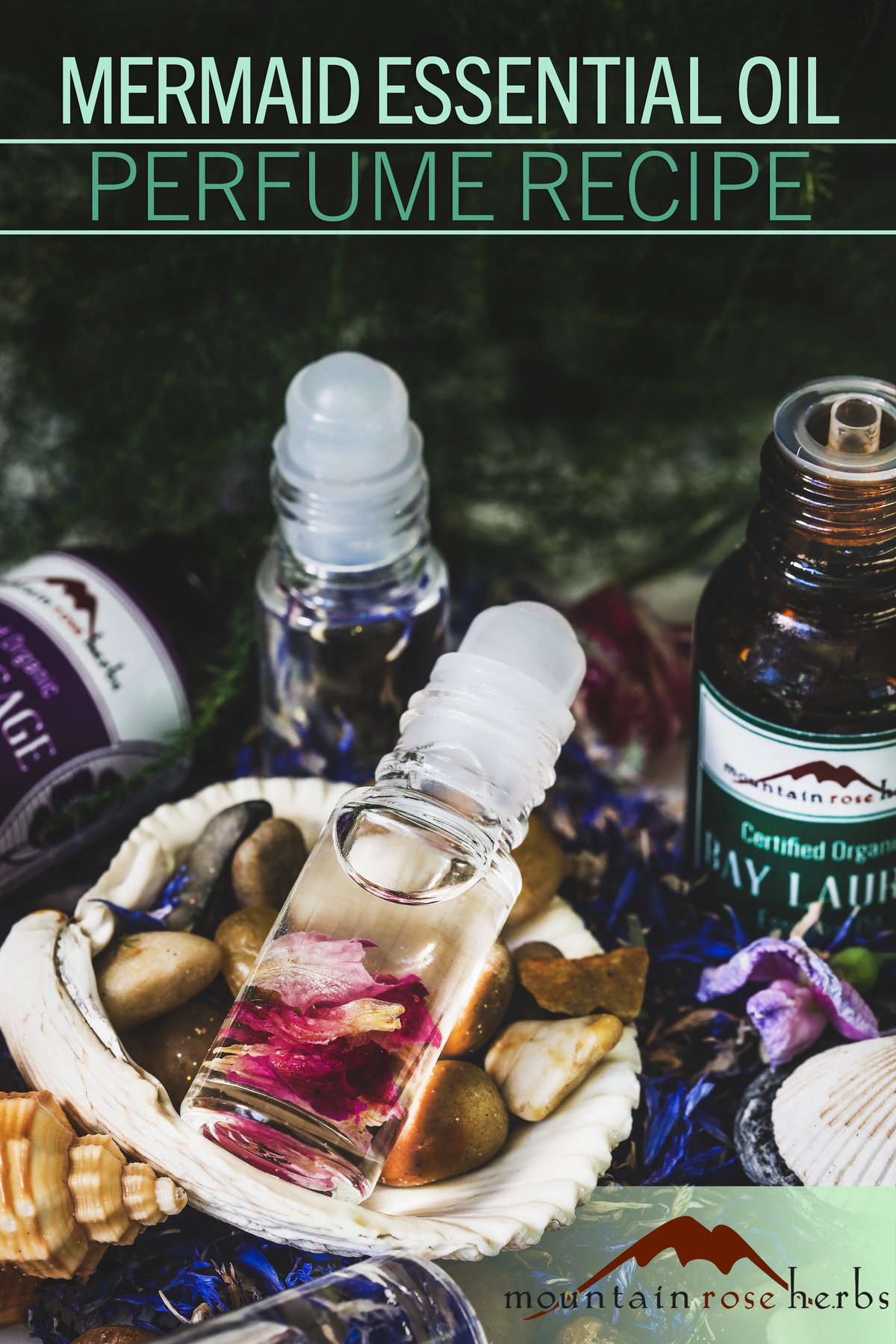 Water Element Perfume Recipe: The Mermaid Blend