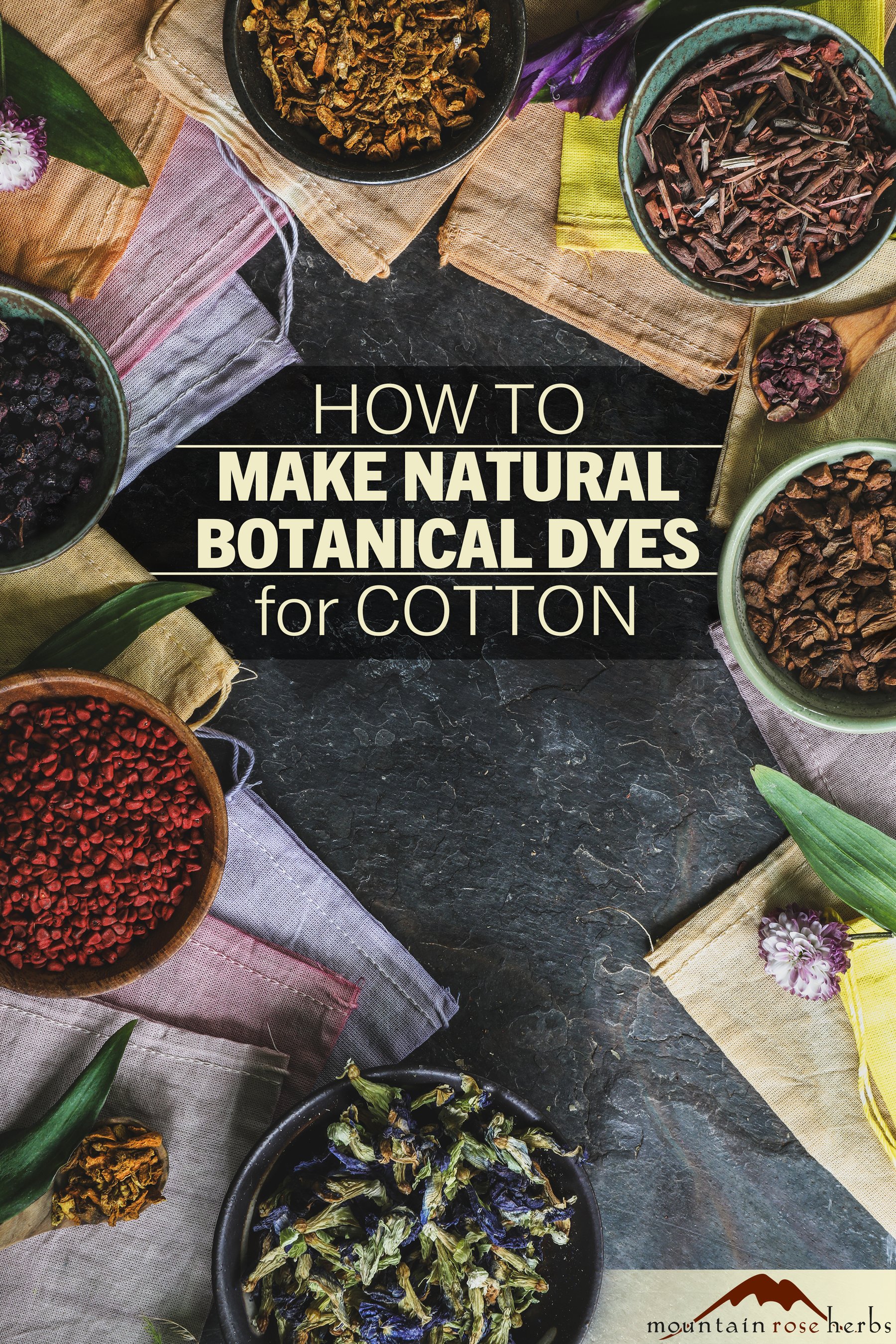 How to Make Natural Botanical Dyes for Cotton