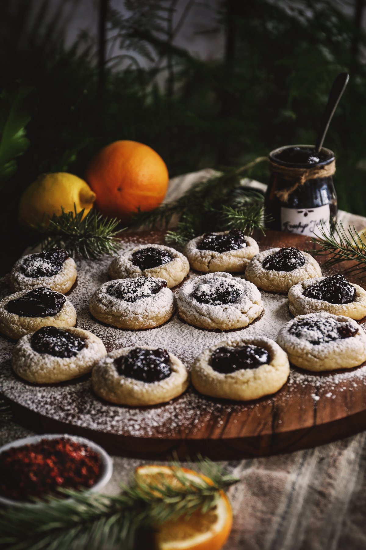 Homemade Rosehip Jelly Using Dried Rosehips + Vintage Thumbprint Cookie ...