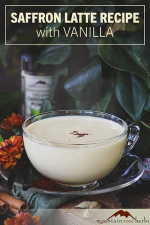 Saffron Latte Recipe