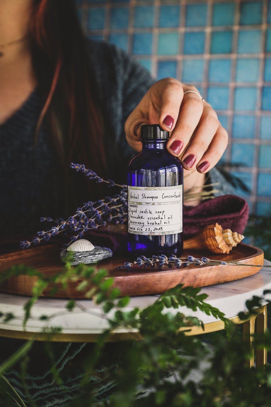 Natural Shampoo Recipe With Herbs