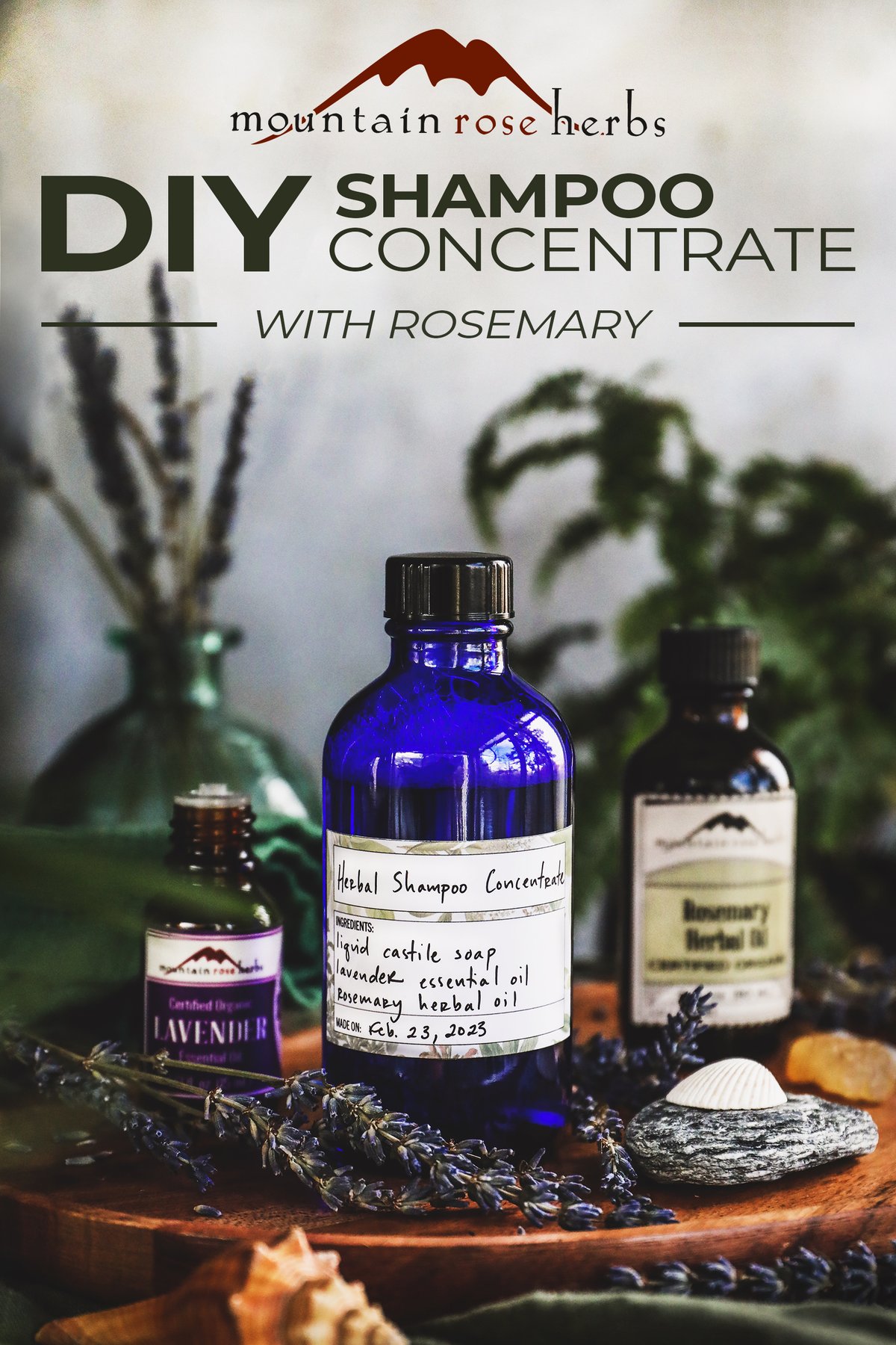 Natural Shampoo Recipe With Herbs