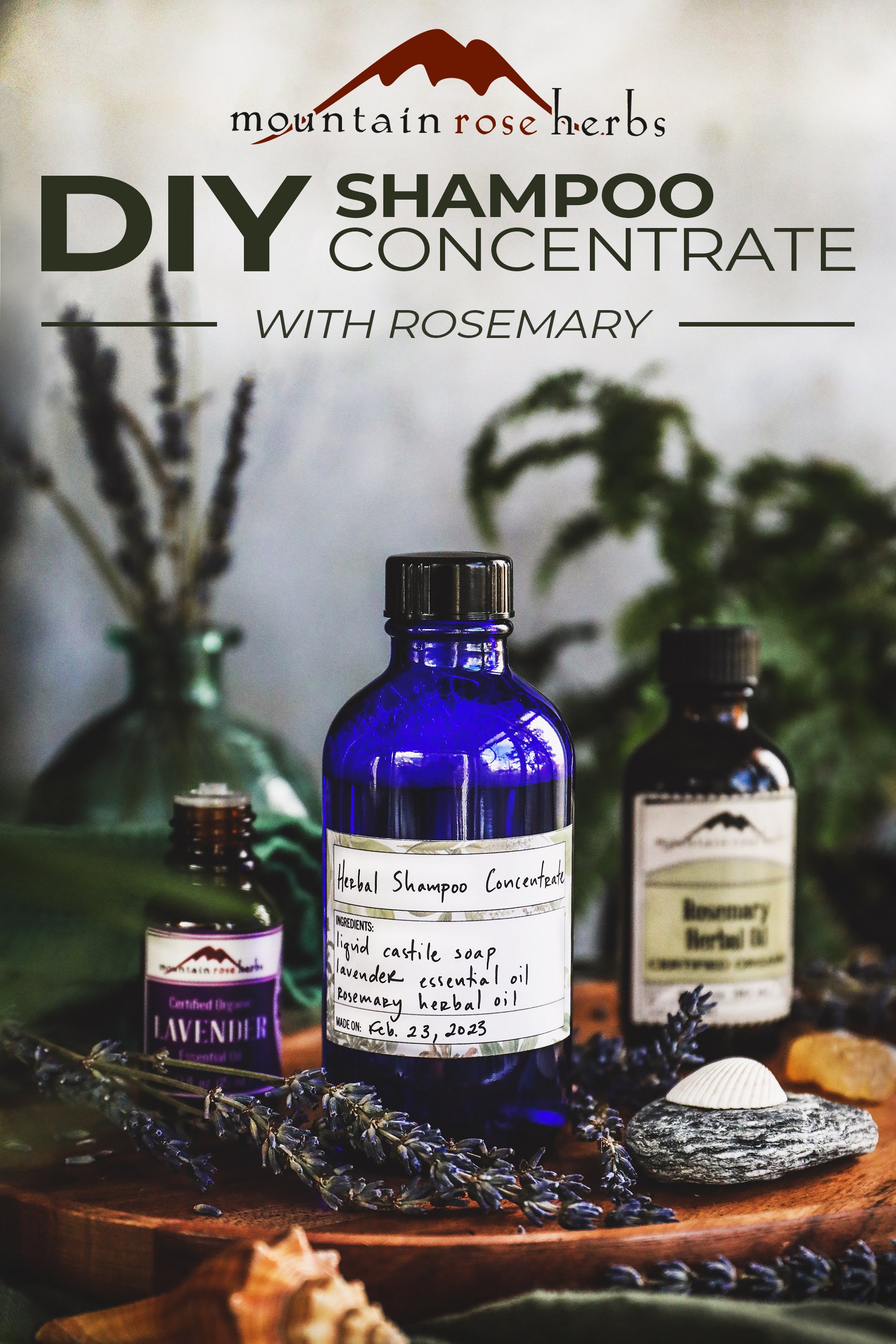 Natural Shampoo Recipe With Herbs