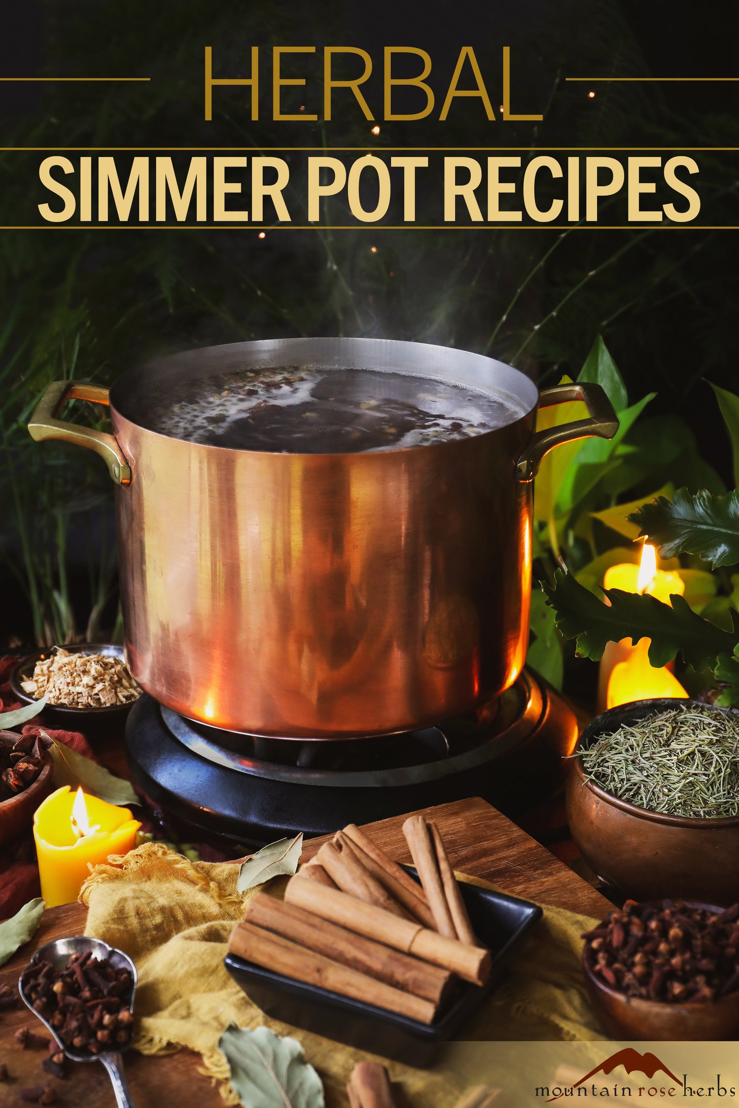 Herbal Simmer Pots + Stovetop Potpourri Recipes