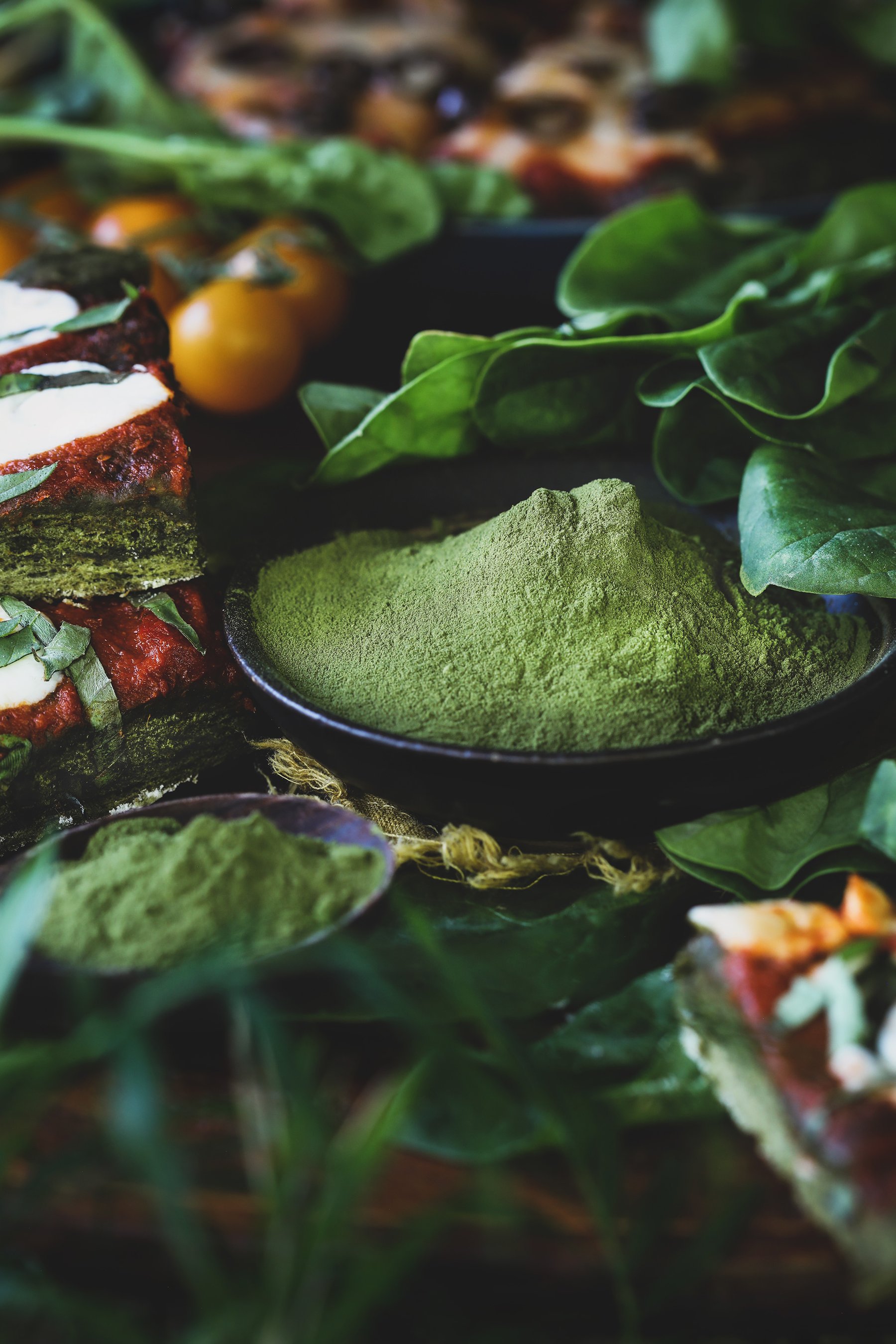 Organic Spinach Powder Benefits + Pizza Crust Recipe