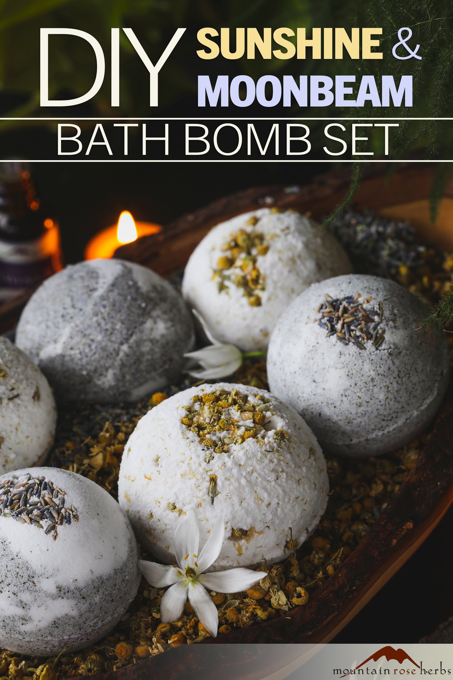 Moonbeam and Sunshine Bath Bomb Recipes