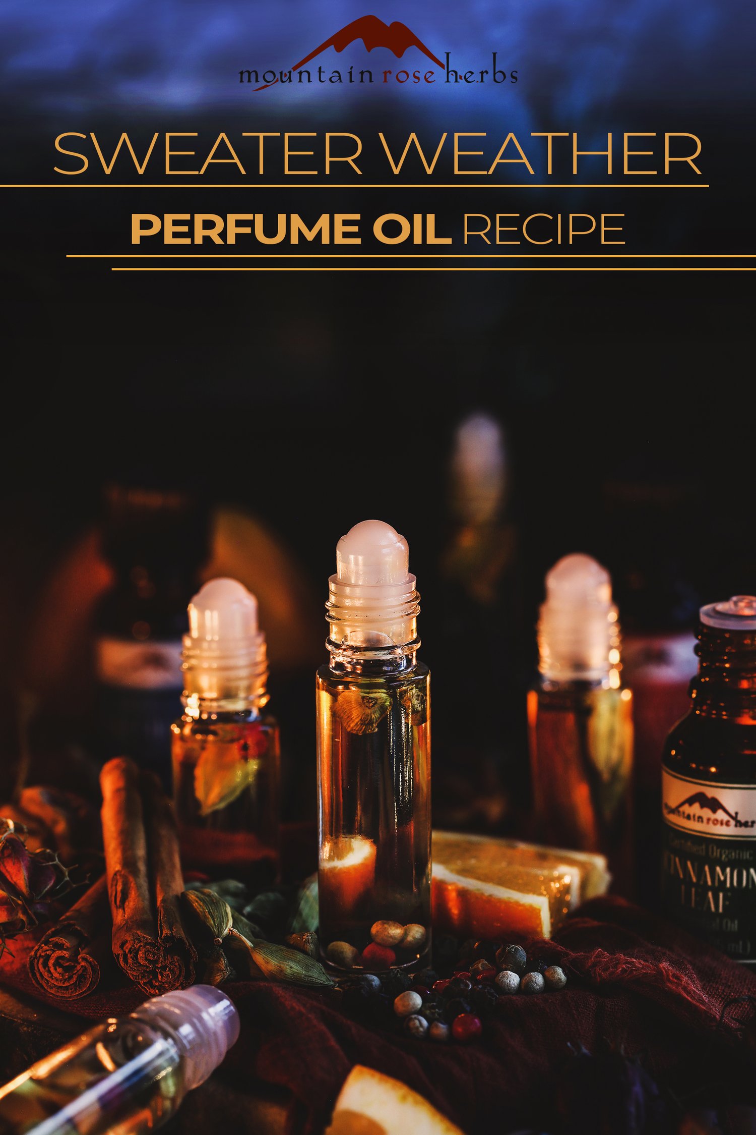 Sweater Weather Roll-On Perfume Recipe