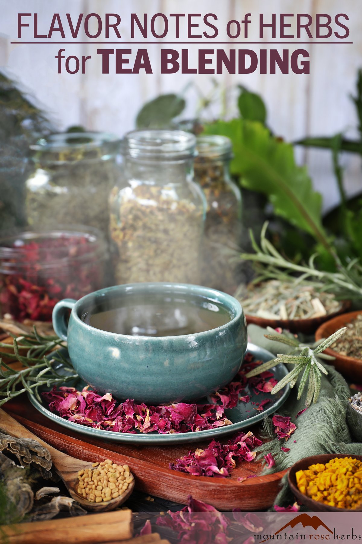 Herb Flavor Profiles for DIY Tea Blending