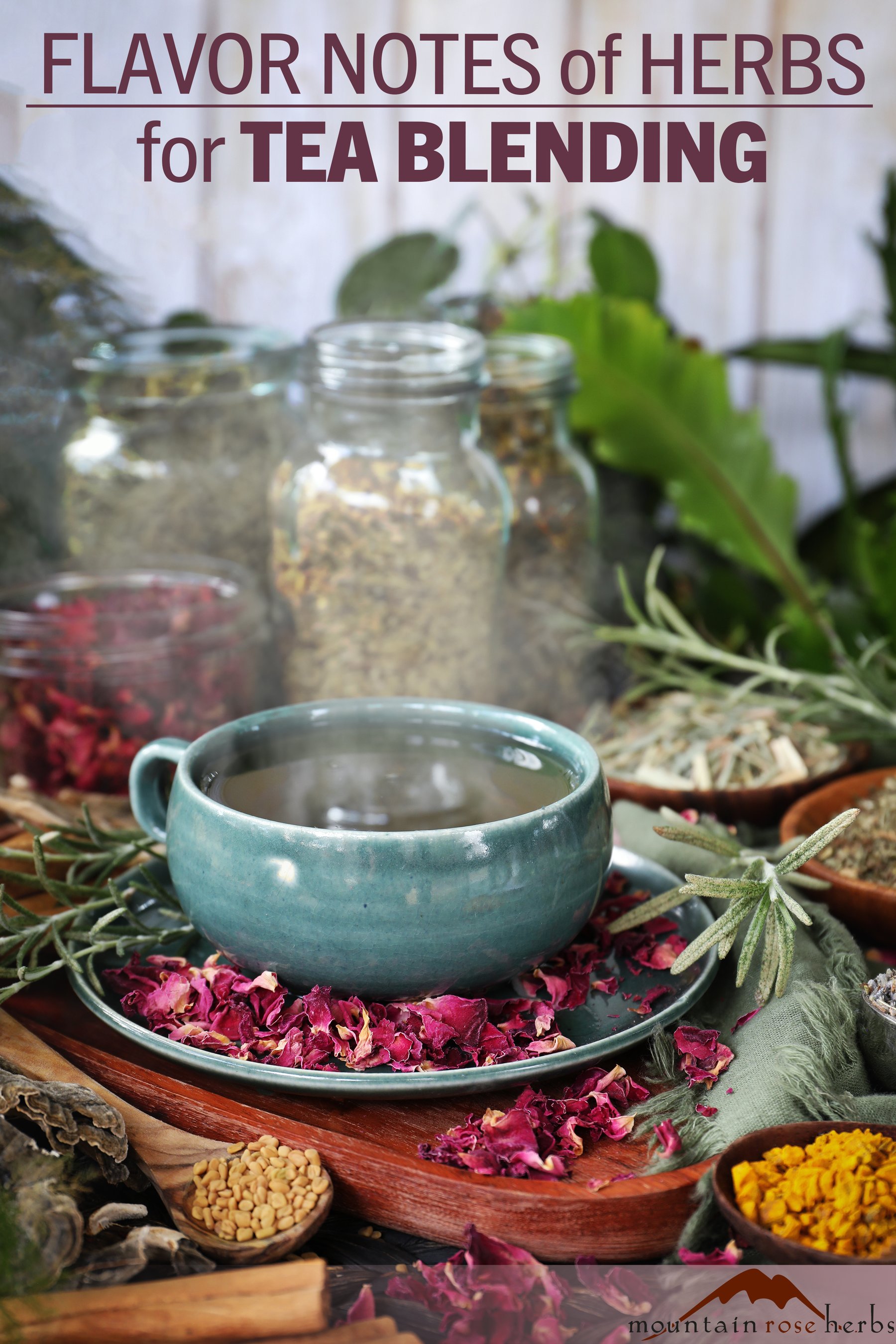 Herb Flavor Profiles for DIY Tea Blending