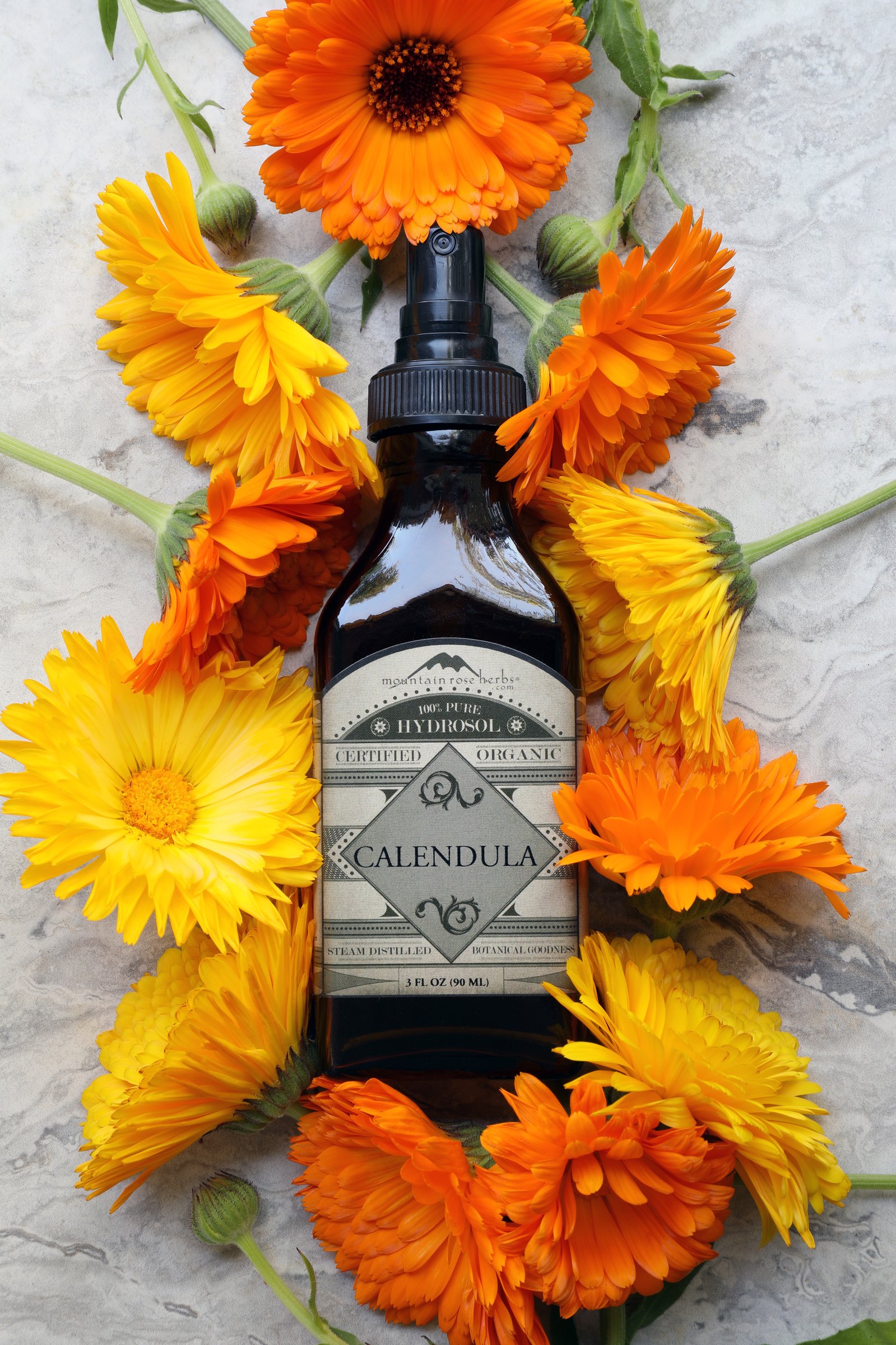 DIY After-Sun Spray with Calendula