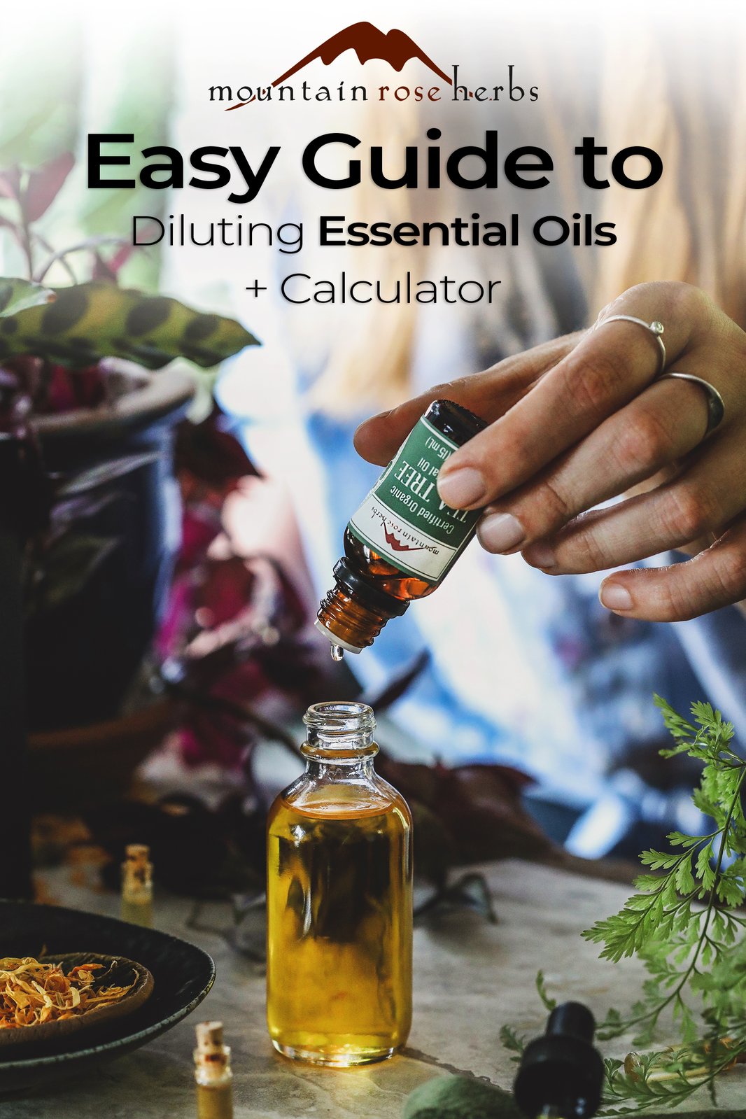 Essential Oil Dilution Chart, Calculator & Ratio Guide
