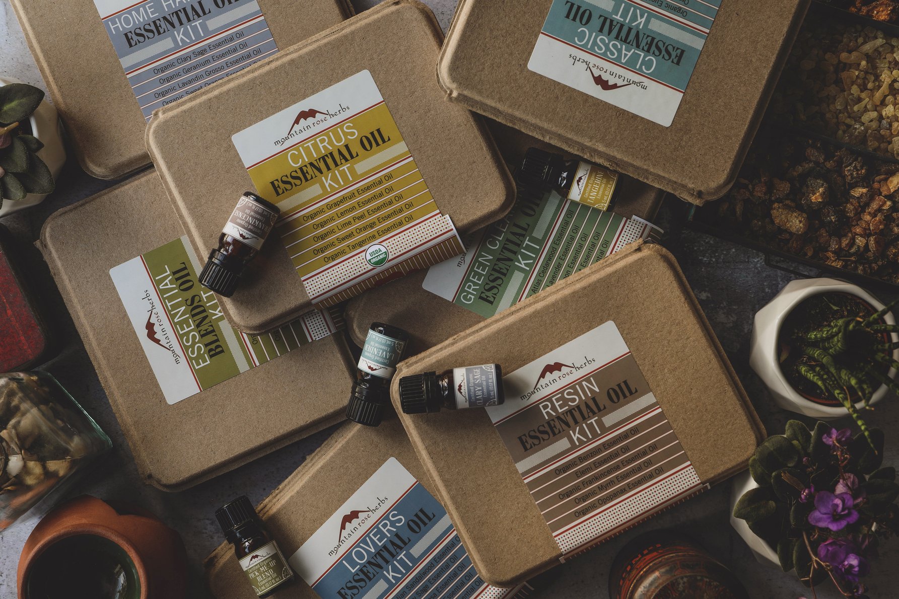 Essential Oil Starter Kits and Gift Sets