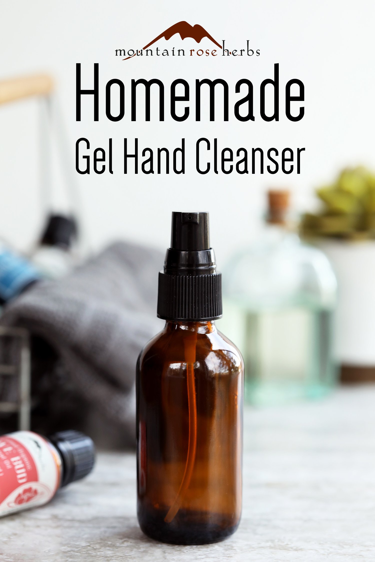 DIY Hand Sanitizing Gel with Thieves® Essential Oil Blend