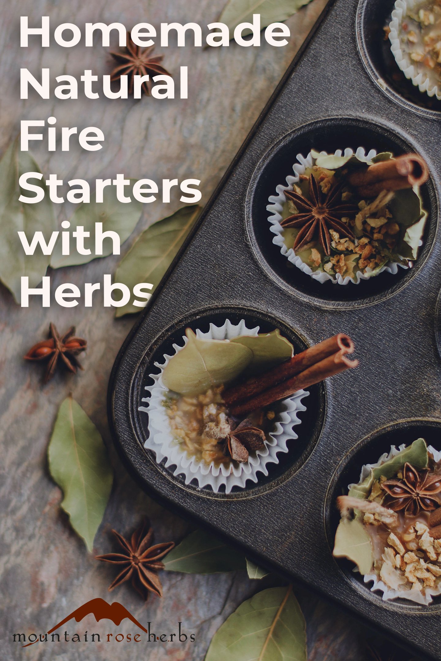 How to Make Homemade Fire Starters with Herbs