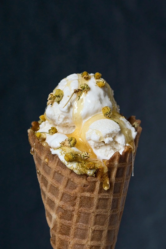 4 Flower Flavored Ice Cream Recipes