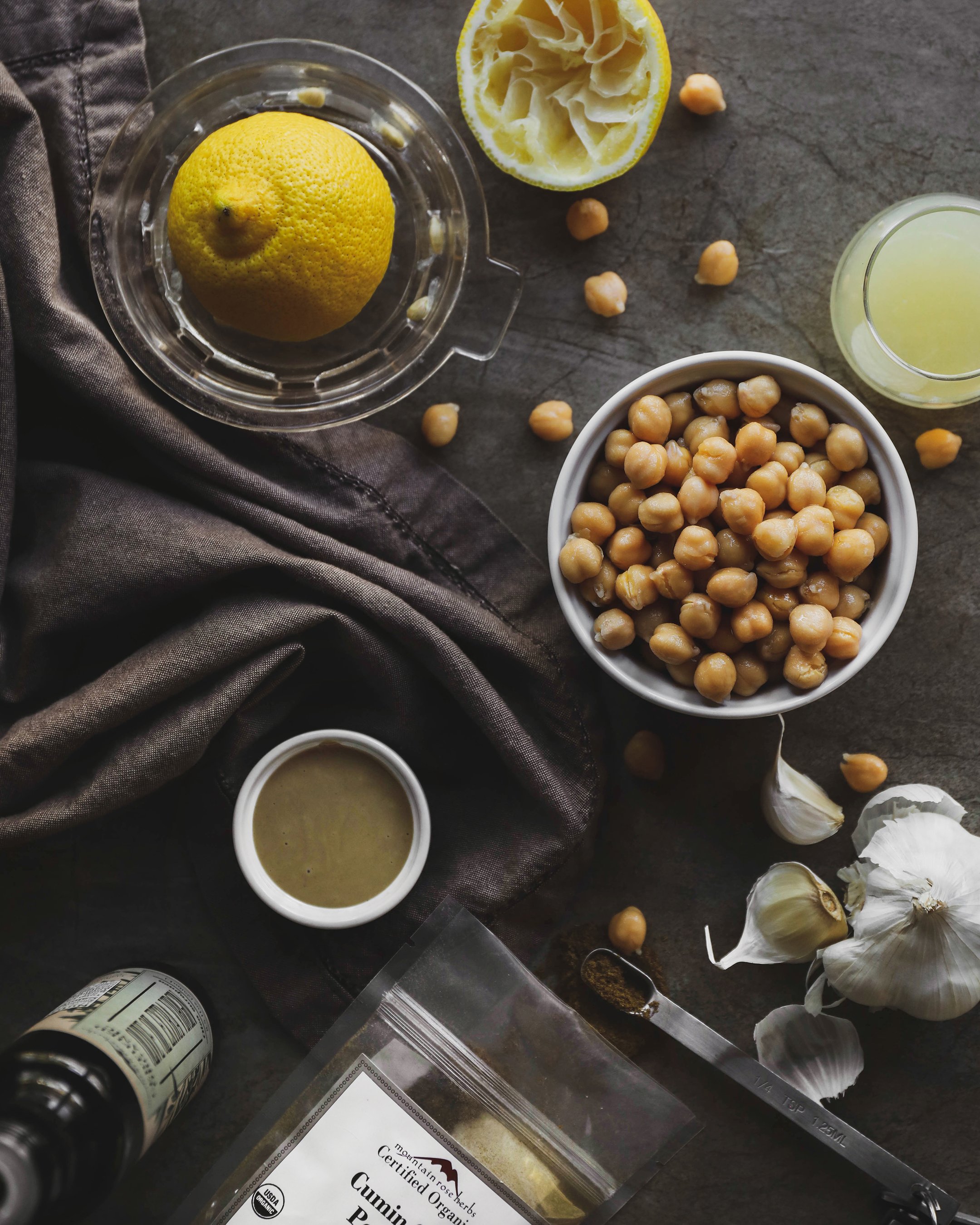 Homemade Organic Hummus Recipe