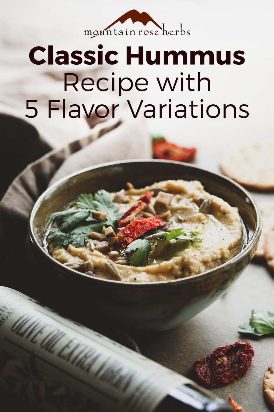 Homemade Organic Hummus Recipe