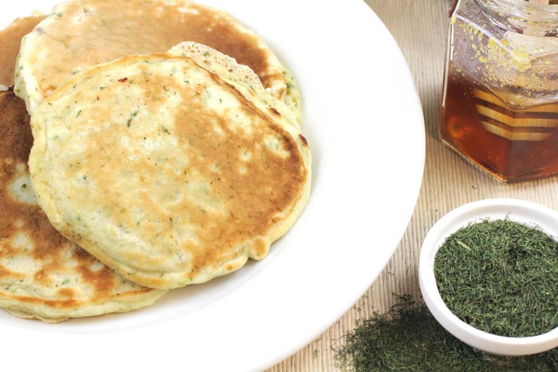 Sweet and Savory Herbal Pancakes
