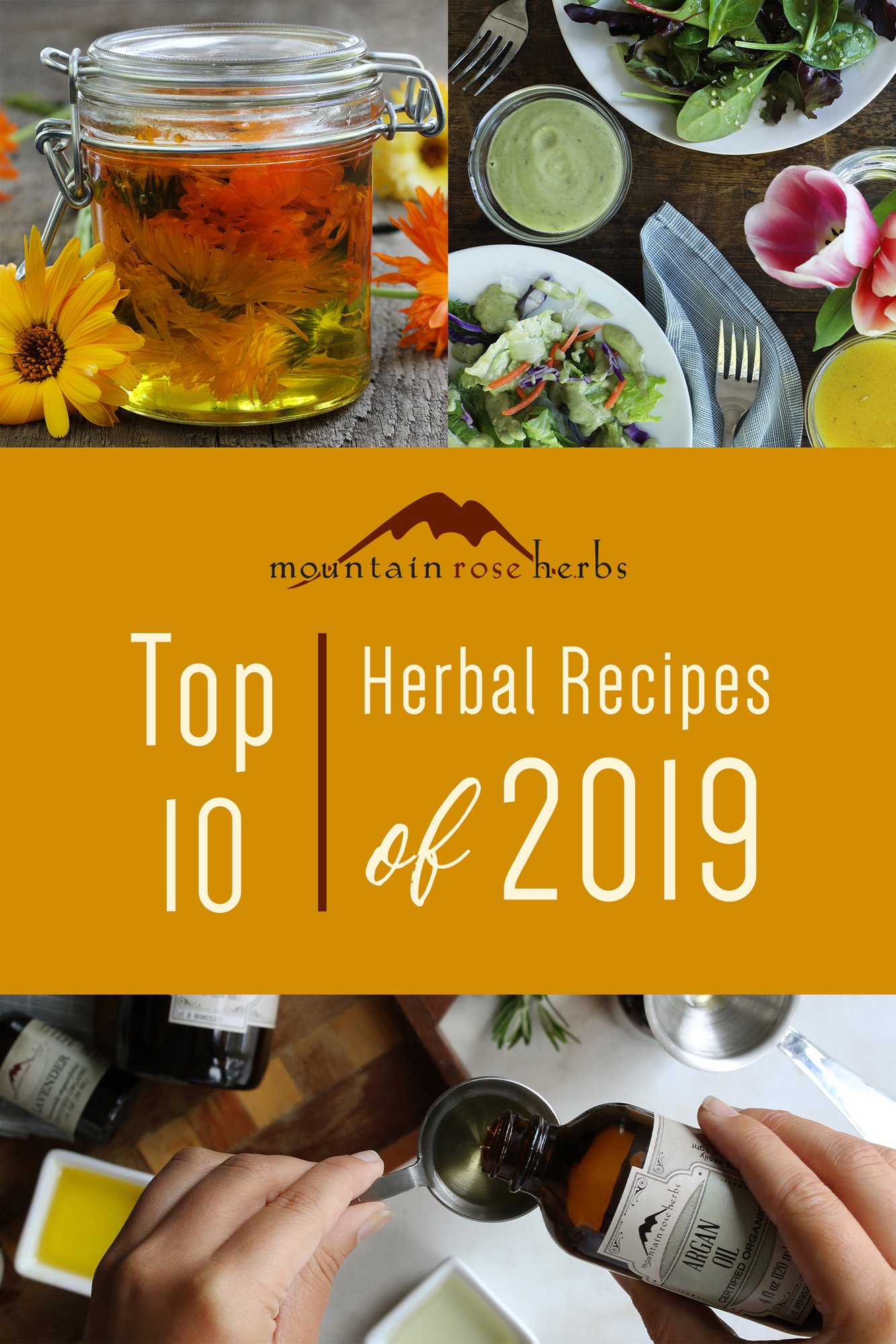 Our Top Ten Herbal Recipes of 2019