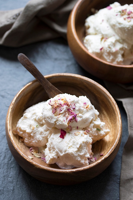 4 Flower Flavored Ice Cream Recipes